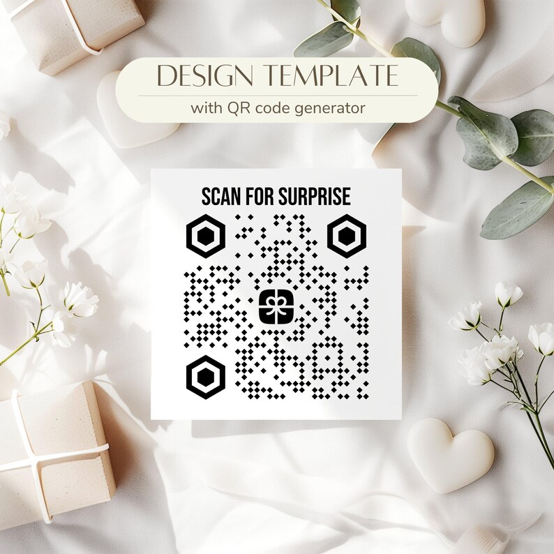 QR Code Generator - Custom QR Code Sticker Decal Template - Customized ...