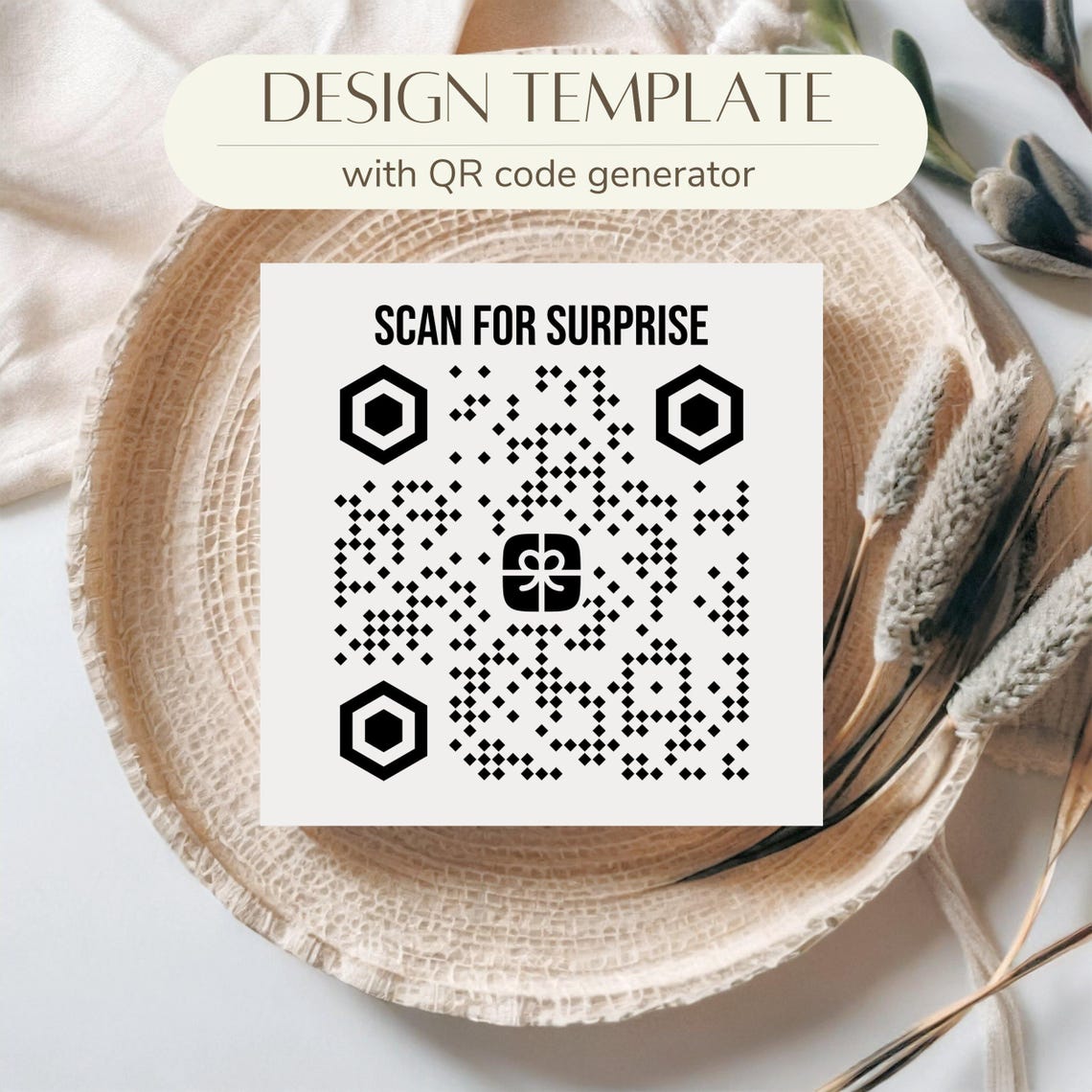 QR Code Generator - Custom QR Code Sticker Decal Template - Customized ...