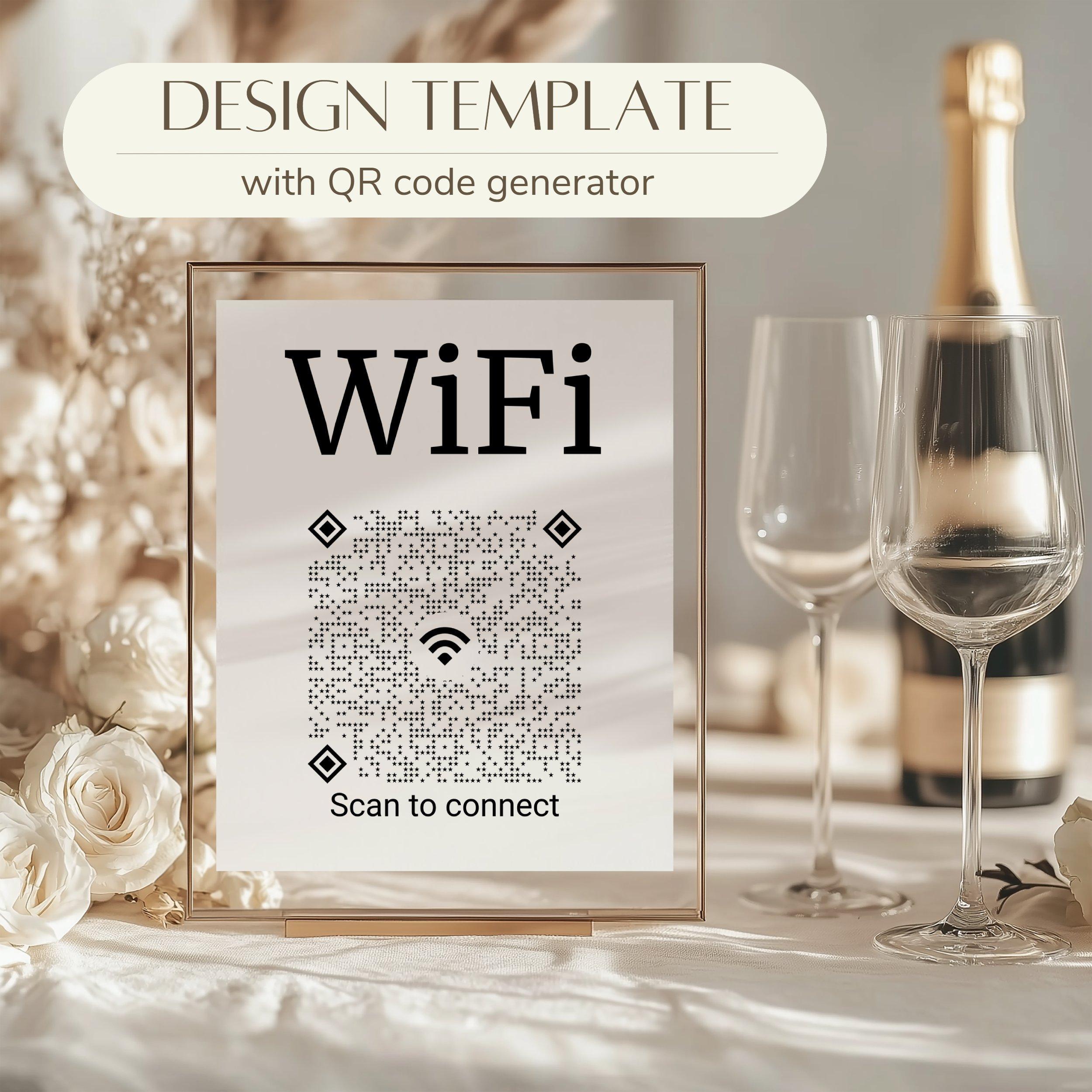 Easy Wifi Access With QR Code - Scan to Connect - QR Code Generator ...