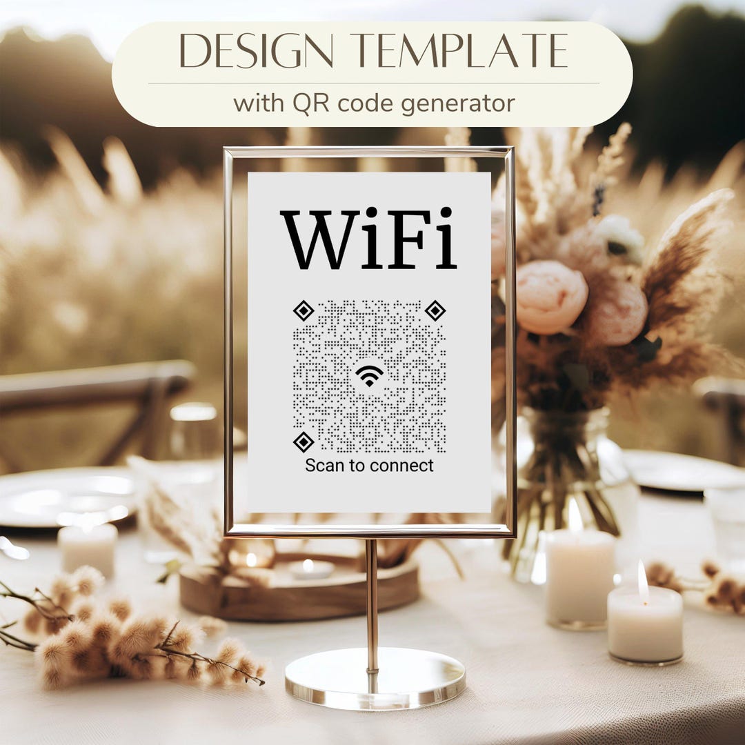 Easy Wifi Access With QR Code - Scan to Connect - QR Code Generator ...