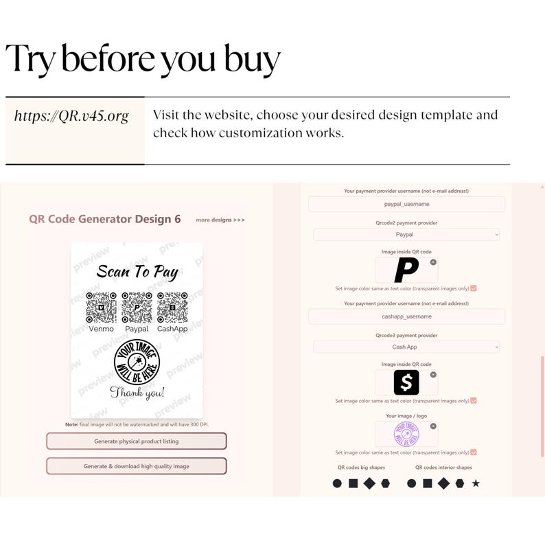 Google Scan to Review QR Code Template - Custom QR Code Stickers ...
