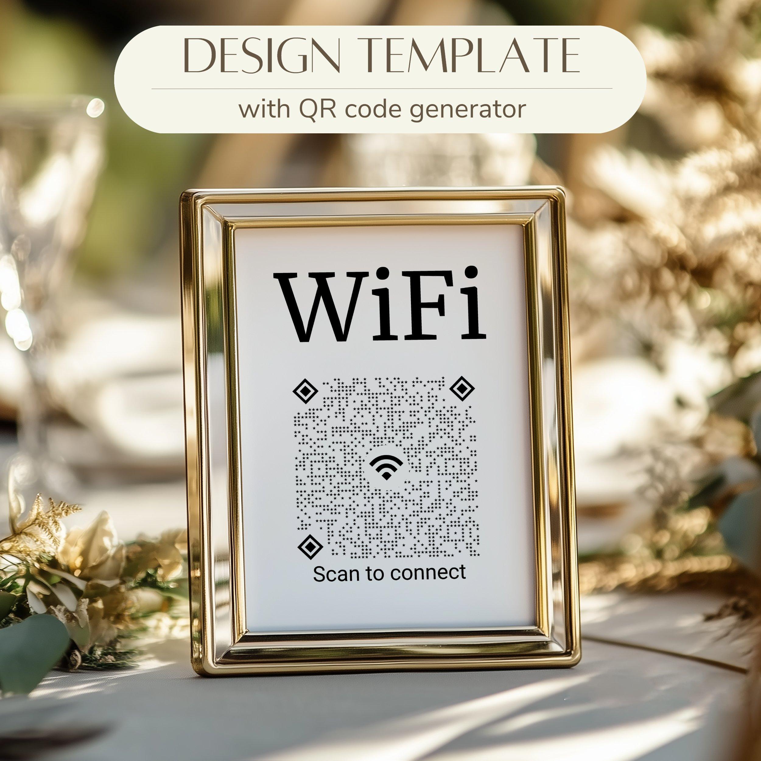 Easy Wifi Access With QR Code - Scan to Connect - QR Code Generator ...