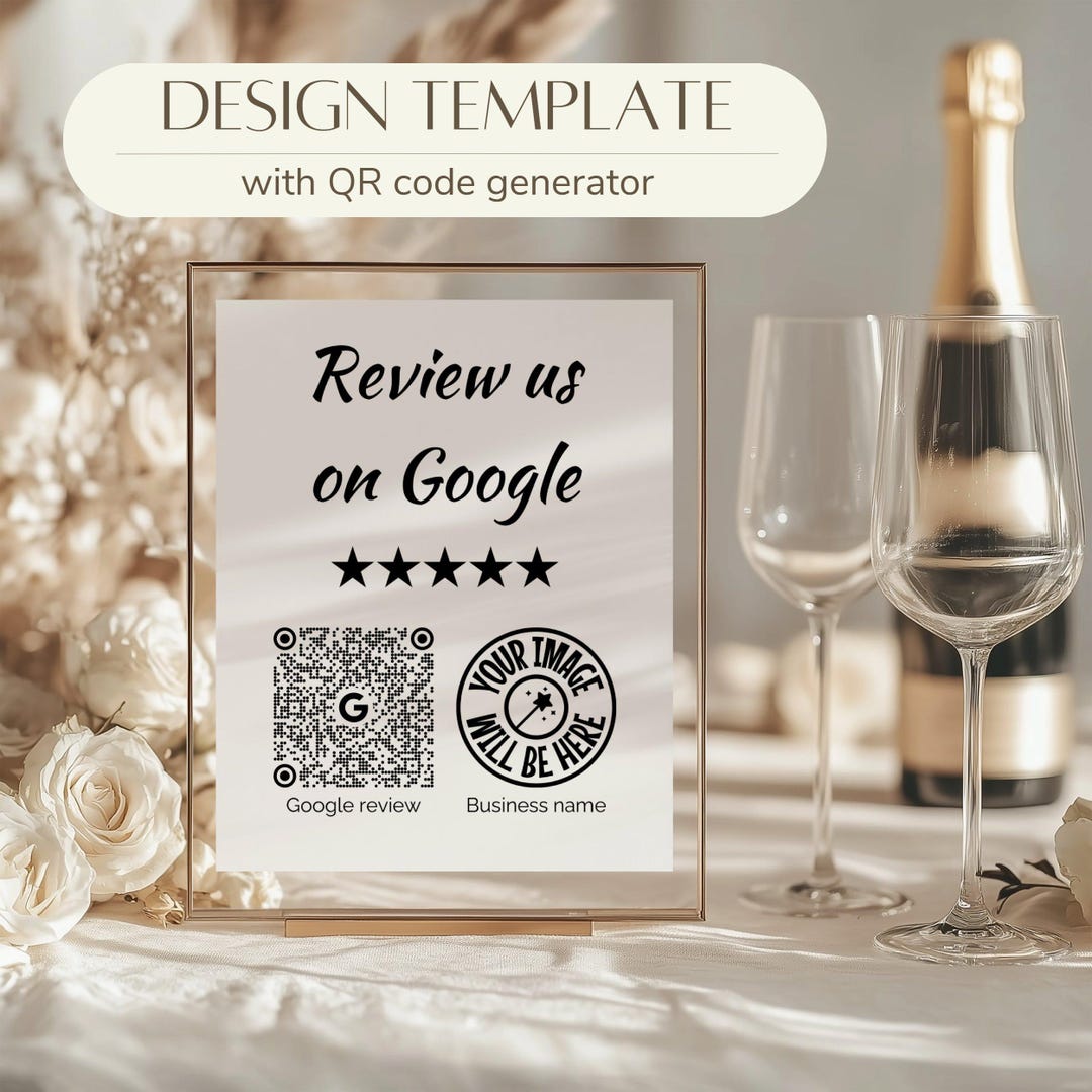 QR Code Google Review, Review Us on Google, Scan to Review Google Sign ...