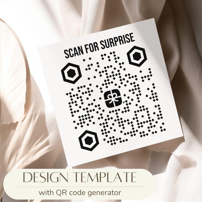 QR Code Generator - Custom QR Code Sticker Decal Template - Customized ...