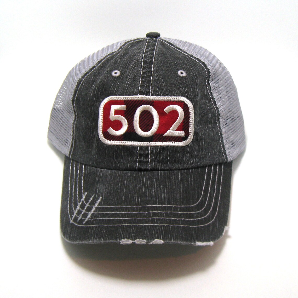 Area Code Hat Zip Code City Code Distressed Trucker - Etsy