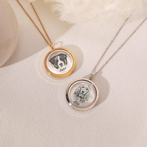 Personalized Keepsake Necklace • Pet Hair Keepsake • Memorial Gifts for ...