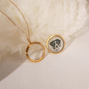 Personalized Keepsake Necklace • Pet Hair Keepsake • Memorial Gifts for ...
