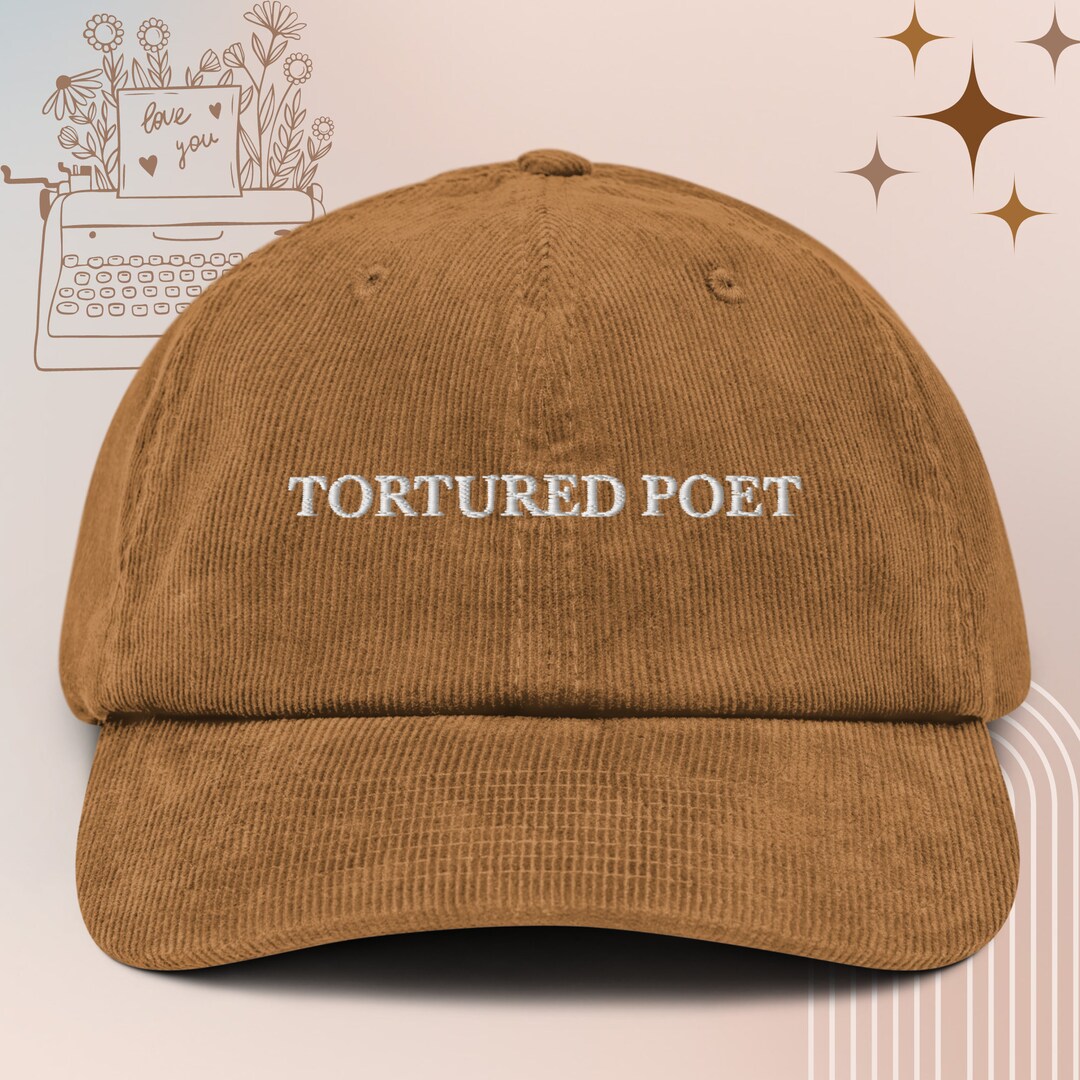 Tortured Poet Corduroy Hat TTPD Taylor Swift Inspired - Etsy