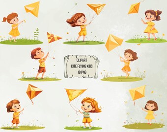 Kites Clipart, Sticker Graphic, Multi Colors, Polka Dot, Bow Png, Kite ...
