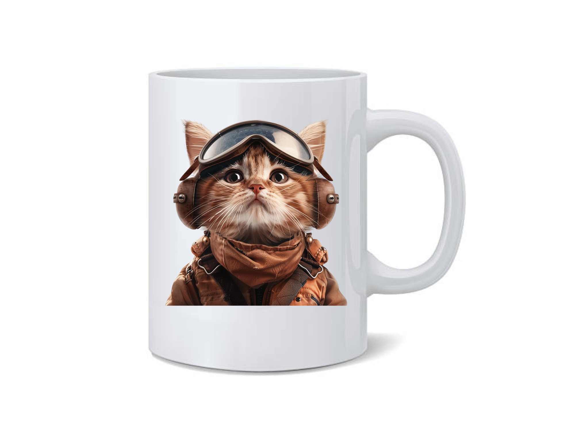 Clipart Pilot Cats | Adorable Cat Pilot Graphics | Feline Aviator Pack ...