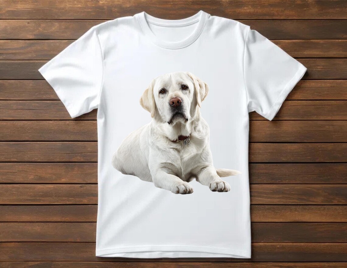 Yellow Lab Clipart: Realistic Labrador Retriever PNG - Commercial Use ...