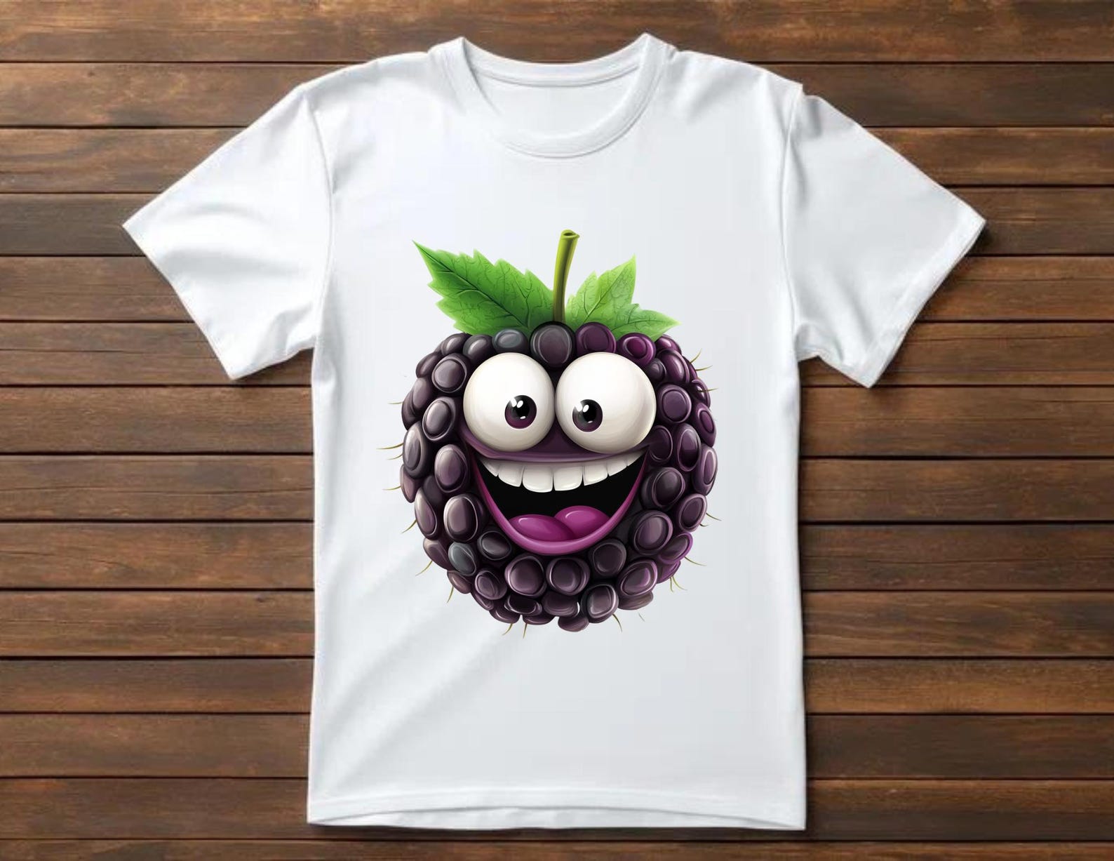 Funny Blackberries Clipart | Cute Berry PNG | Digital Fruit Characters ...