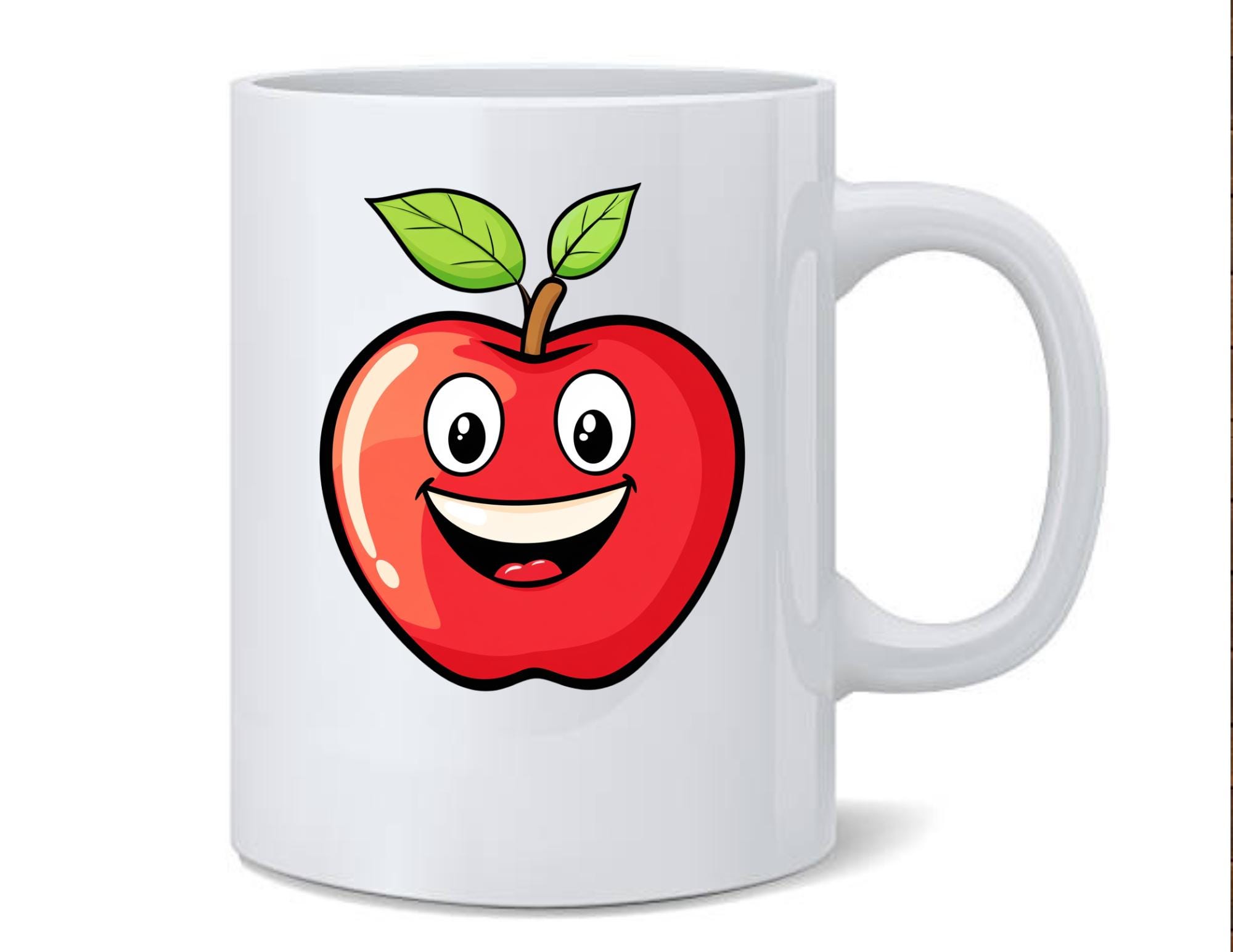 Clipart Funny Apples 57 PNG Funny Apples Digital Print Cute Aplles ...