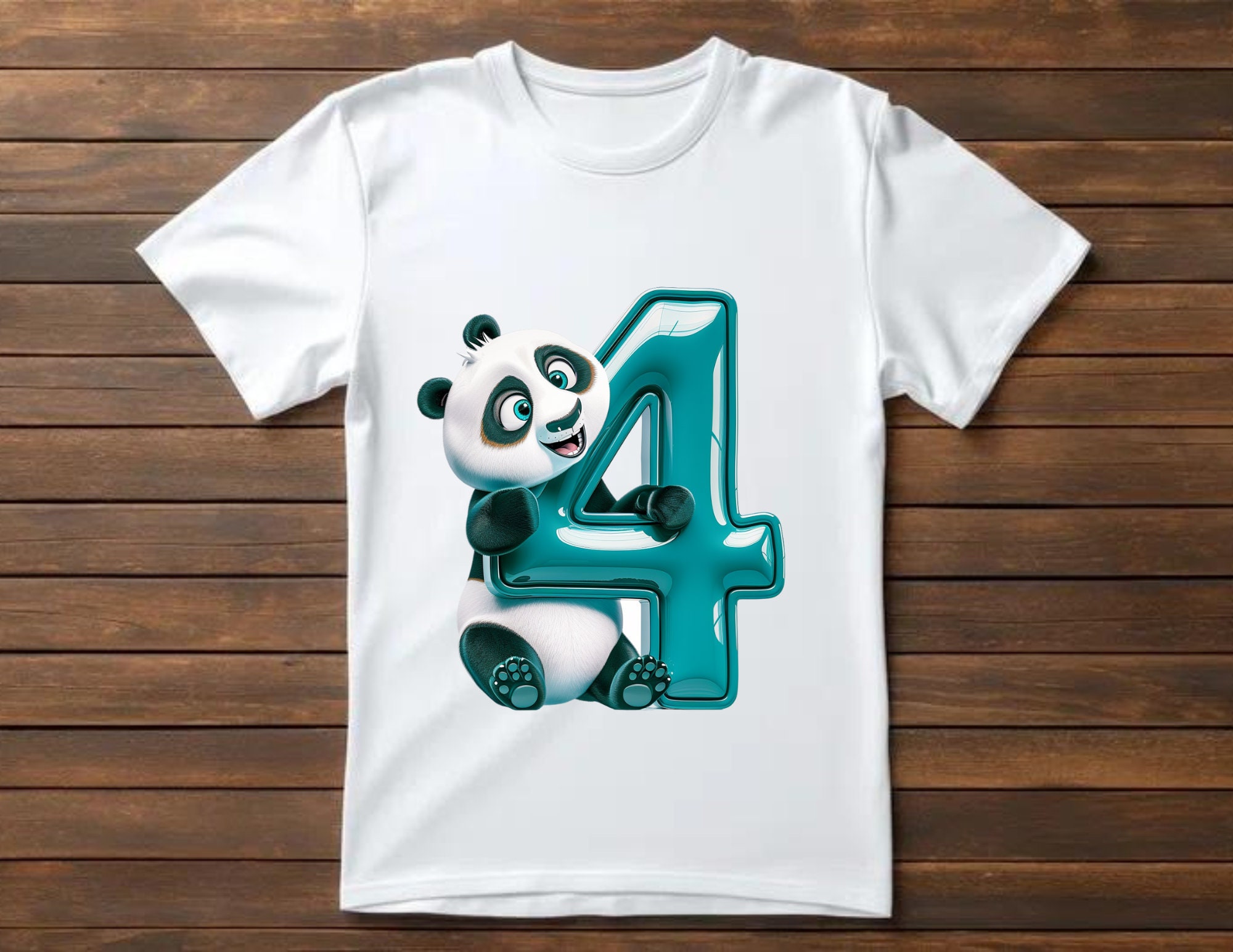 Clipart Panda Numbers | Panda Numbers PNG | Digital Print Cute Decor ...