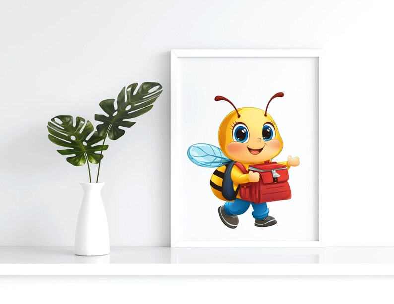 Clipart Preschool Bees | Adorable School Bees | Cute Decor ...