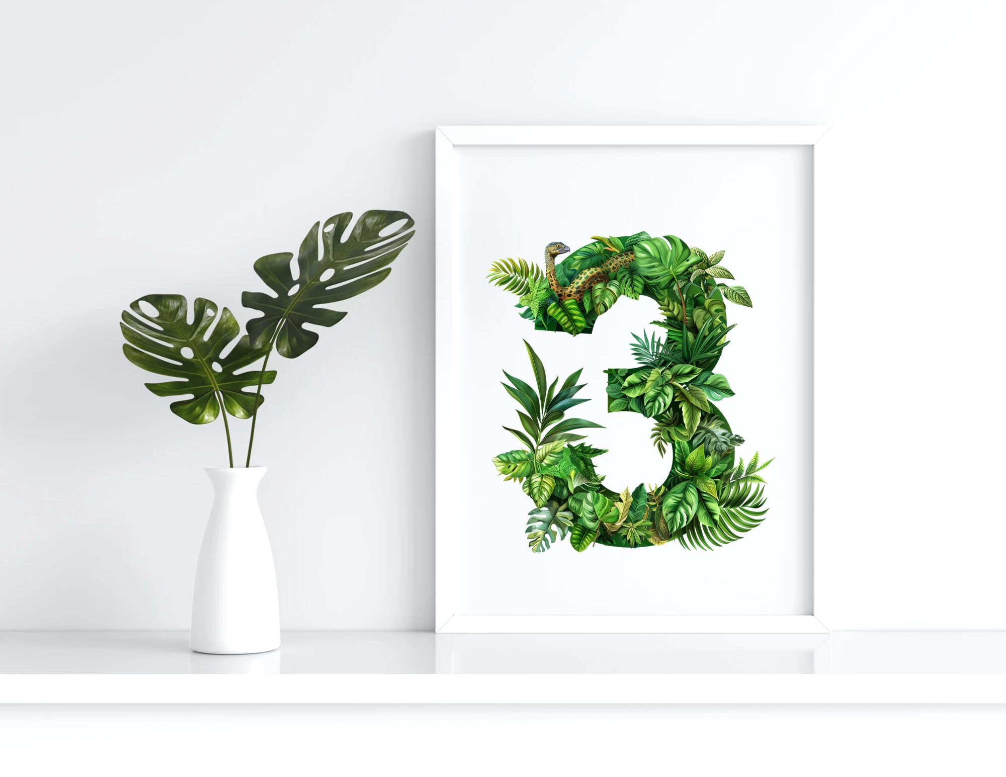 Clipart Safari Numbers | Safari Numbers PNG | Digital Print Safari ...