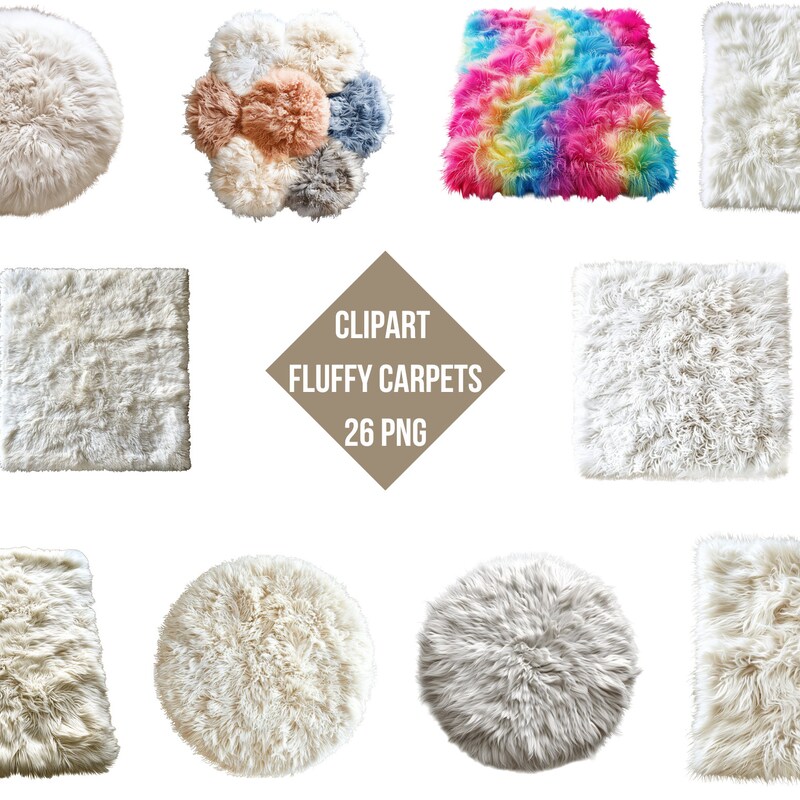 Fluffy Rug - Etsy