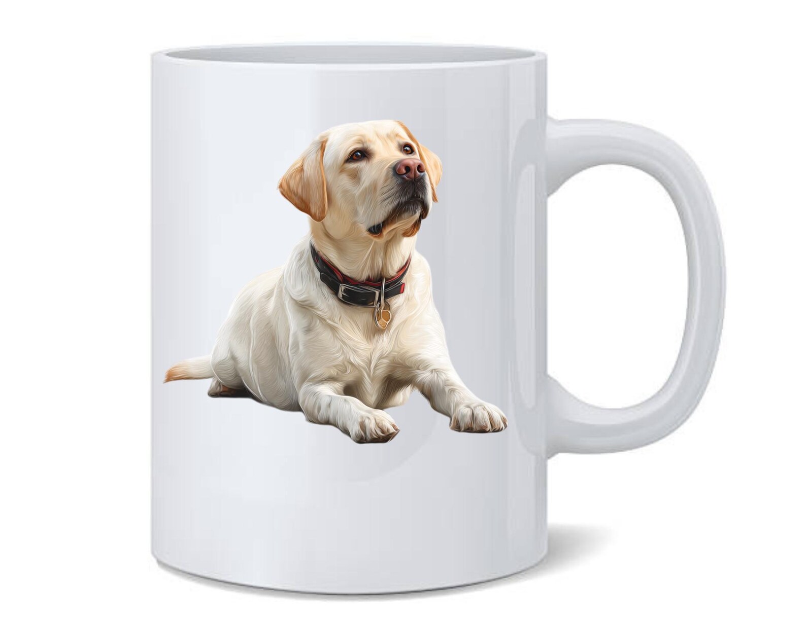 Yellow Lab Clipart: Realistic Labrador Retriever PNG - Commercial Use ...