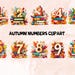 Clipart Autumn Numbers | Perfect for Projects and Decorations ...