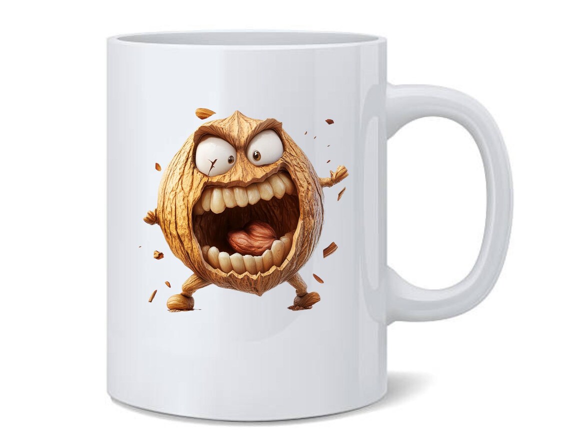 Funny Nuts Clipart | Cute Nuts 40 PNG | Digital Print Nuts Decor ...