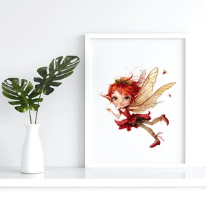 Clipart Fairies | Fairies PNG | Digital Print Fairires | Pretty Decor ...