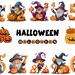 Halloween Wizard Numbers Clipart Set | Numbers With Wizards | Wizard ...
