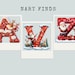Christmas Alphabet Clipart Bundle | Festive Holiday Letters | A-Z PNG ...