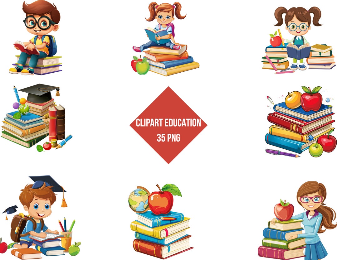 Clipart Education | Education PNG | Digital Print Education | Education ...