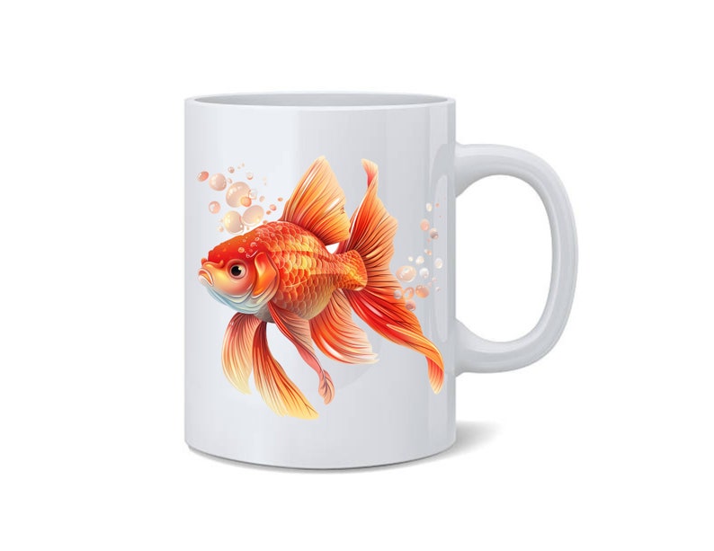 Clipart Cute Fish | Colorful Fish PNG | Digital Print Fish Decor ...