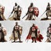 Clipart Templar Knights | Historical Knights Wall Decor | 38 PNG Images ...