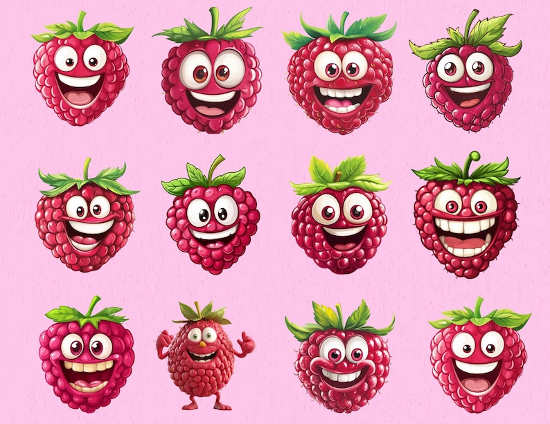 Clipart Funny Raspberry 41 PNG | Sweet and Funny Designs| Transparent ...