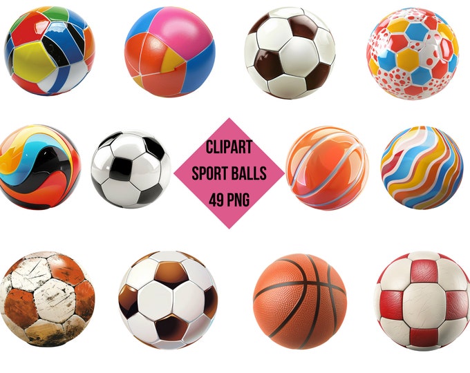Sports Balls Photoshop Overlays in Png Format for Your Photo ...