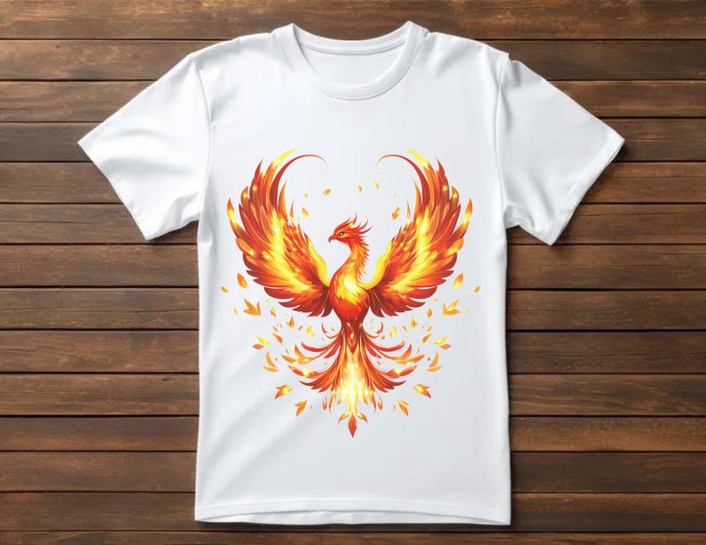 Phoneix Birds Set Clipart | Phoneix Designs 24 PNG | Digital Print ...