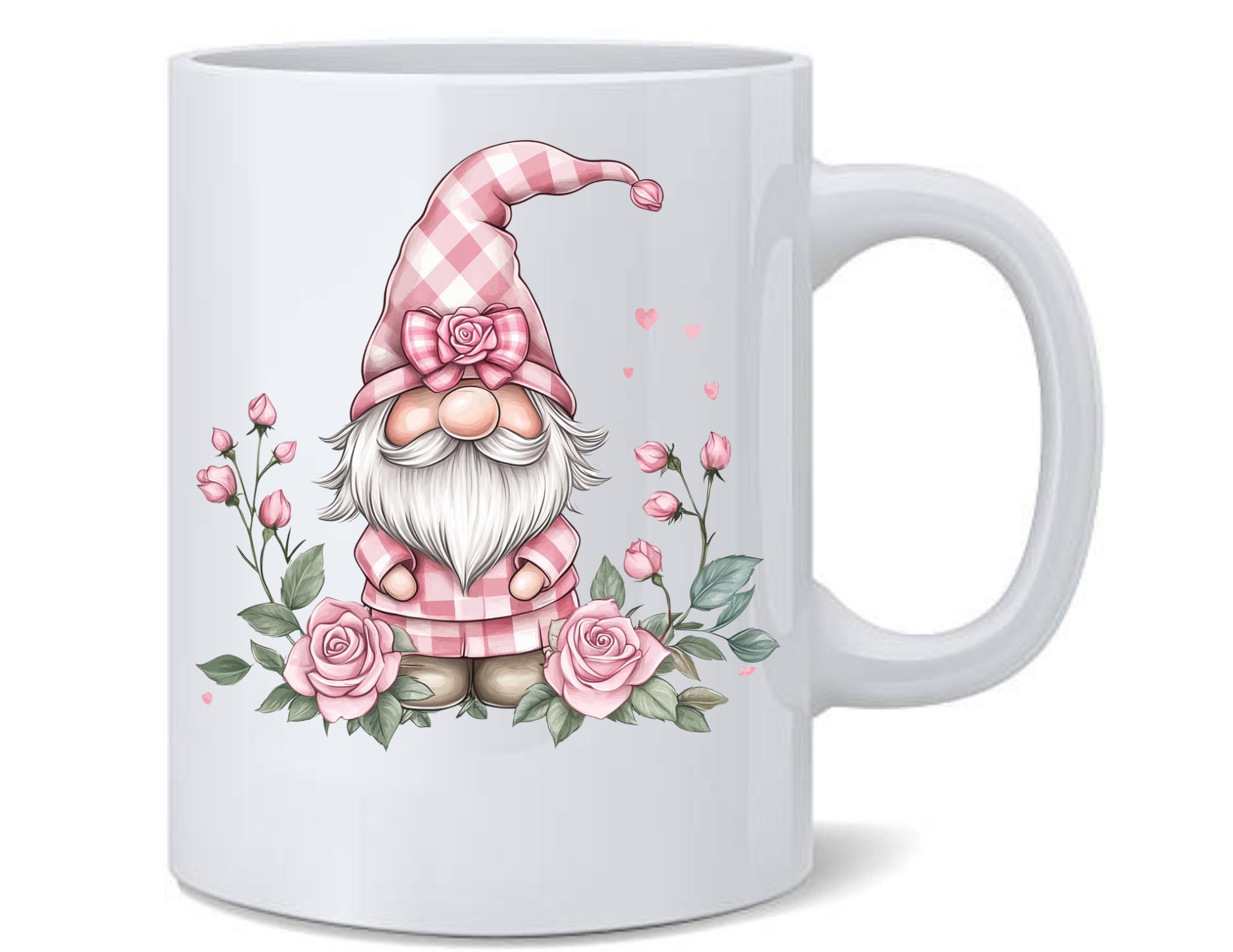 Pink Floral Gnome Clipart: Spring PNG Bundle (digital Download) - Etsy