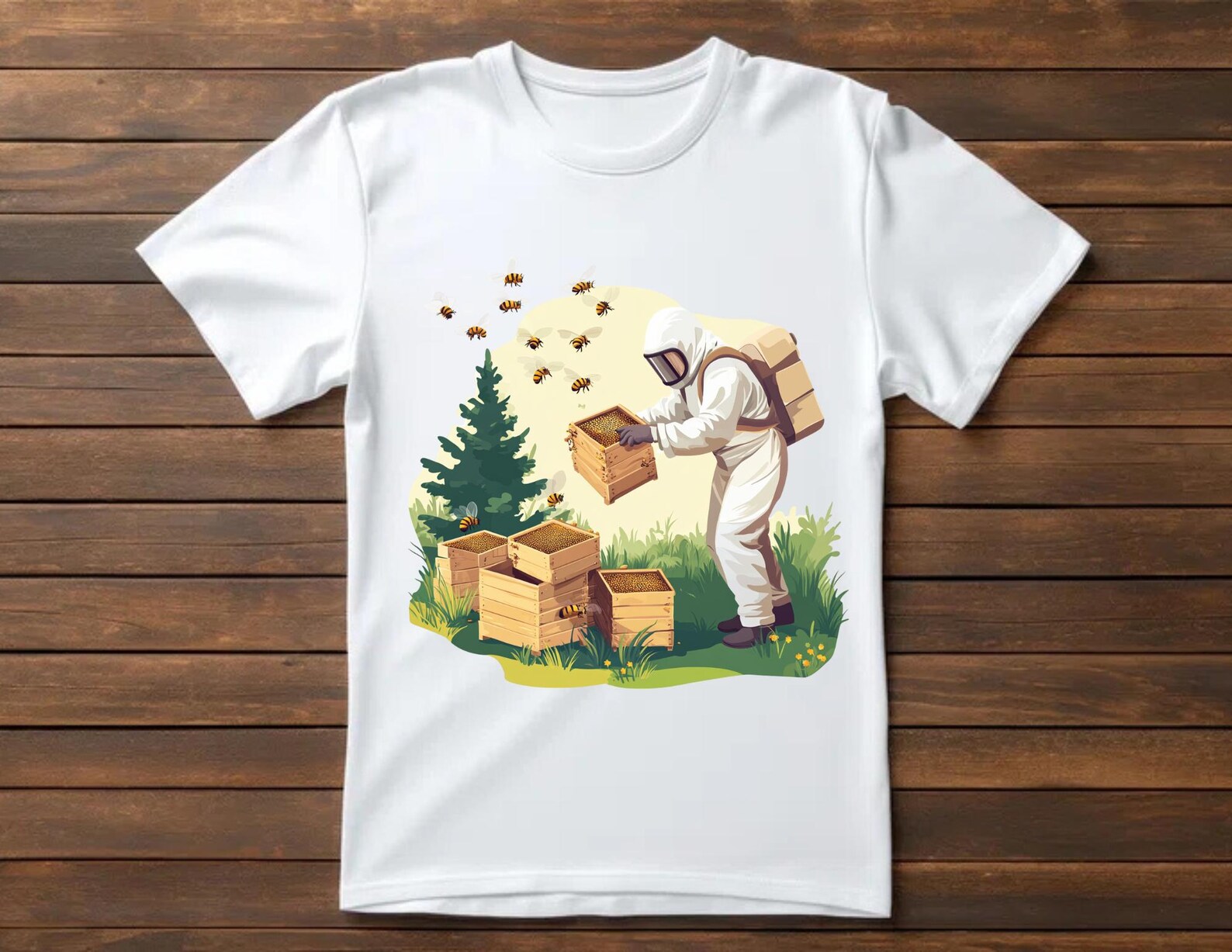 Beekeeper Clipart Bundle,digital Bee Hive,apiculture PNG for ...
