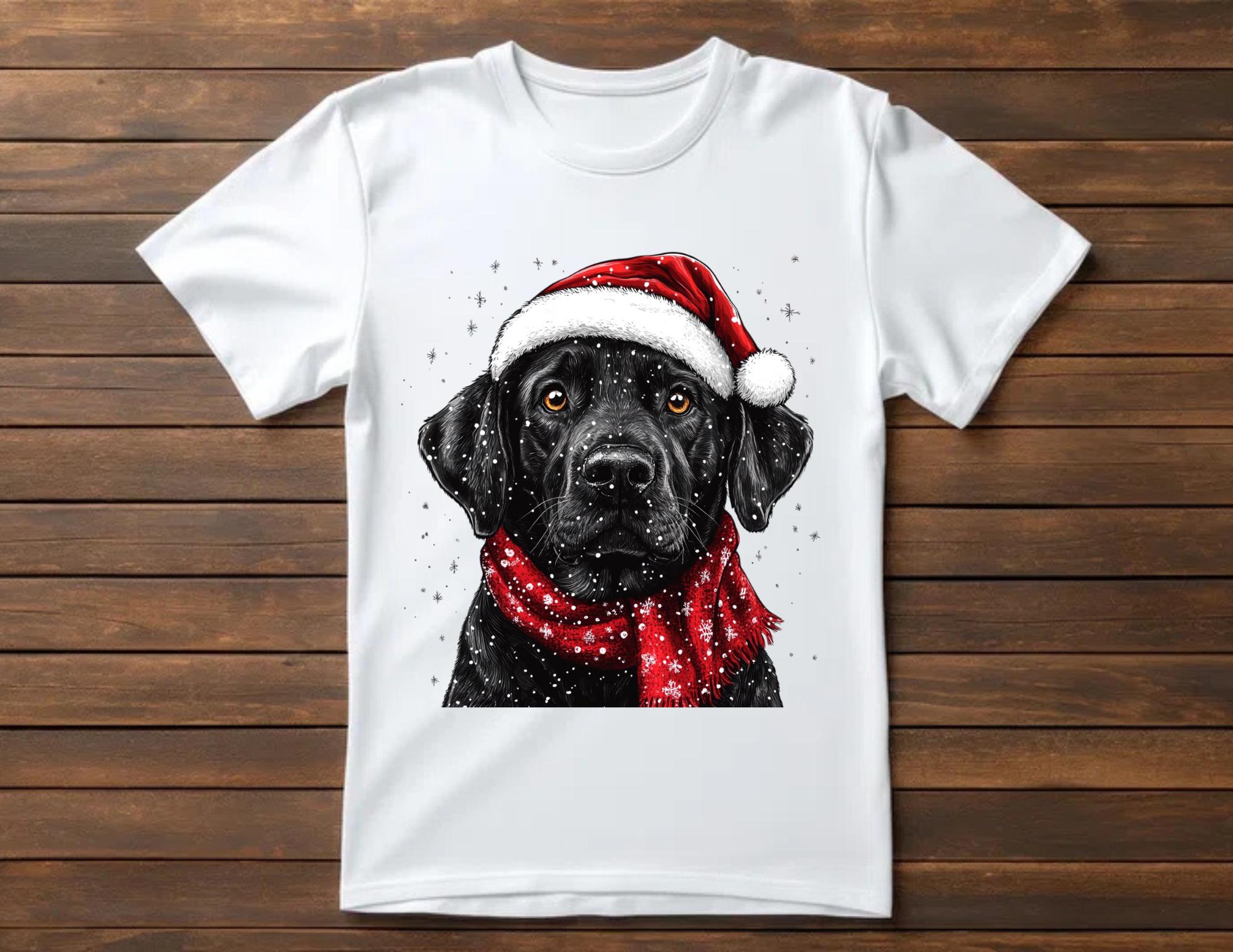 Labrador Christmas Clipart | 39 PNG | Digital Print With Christmas Dogs ...