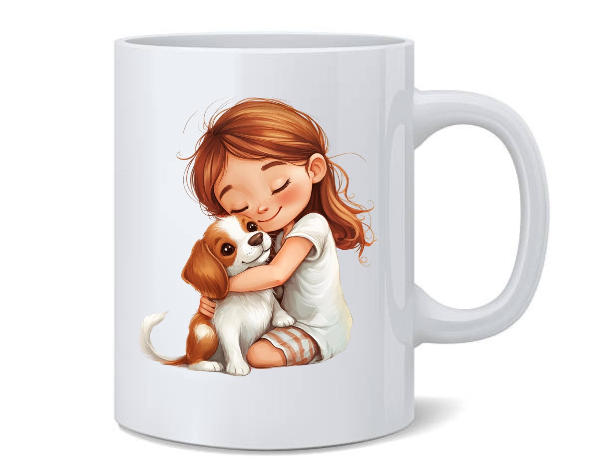 Girls and Puppies Clipart | Cute Illustration | Perfect for Projects ...