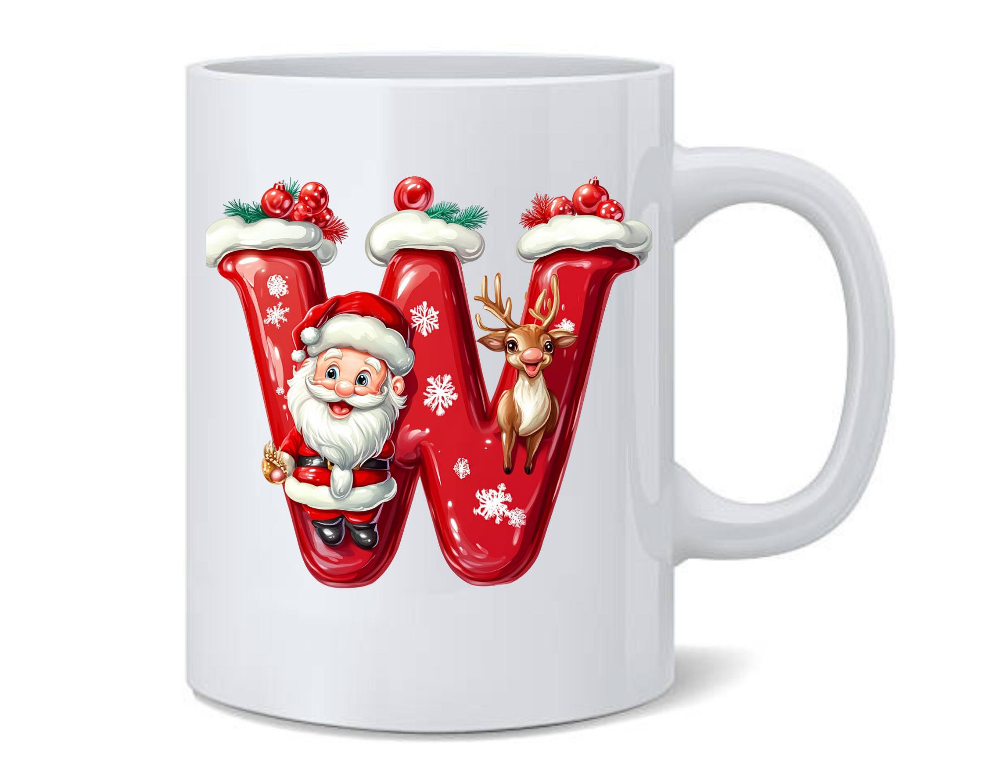 Christmas Alphabet Clipart Bundle | Festive Holiday Letters | A-Z PNG ...