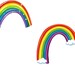 Rainbows Clipart Bundle | Magical Rainbow Designs PNG | Digital Art ...