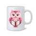Clipart Owls With Books | Pretty Owls PNG | Digital Print Cute Owls ...