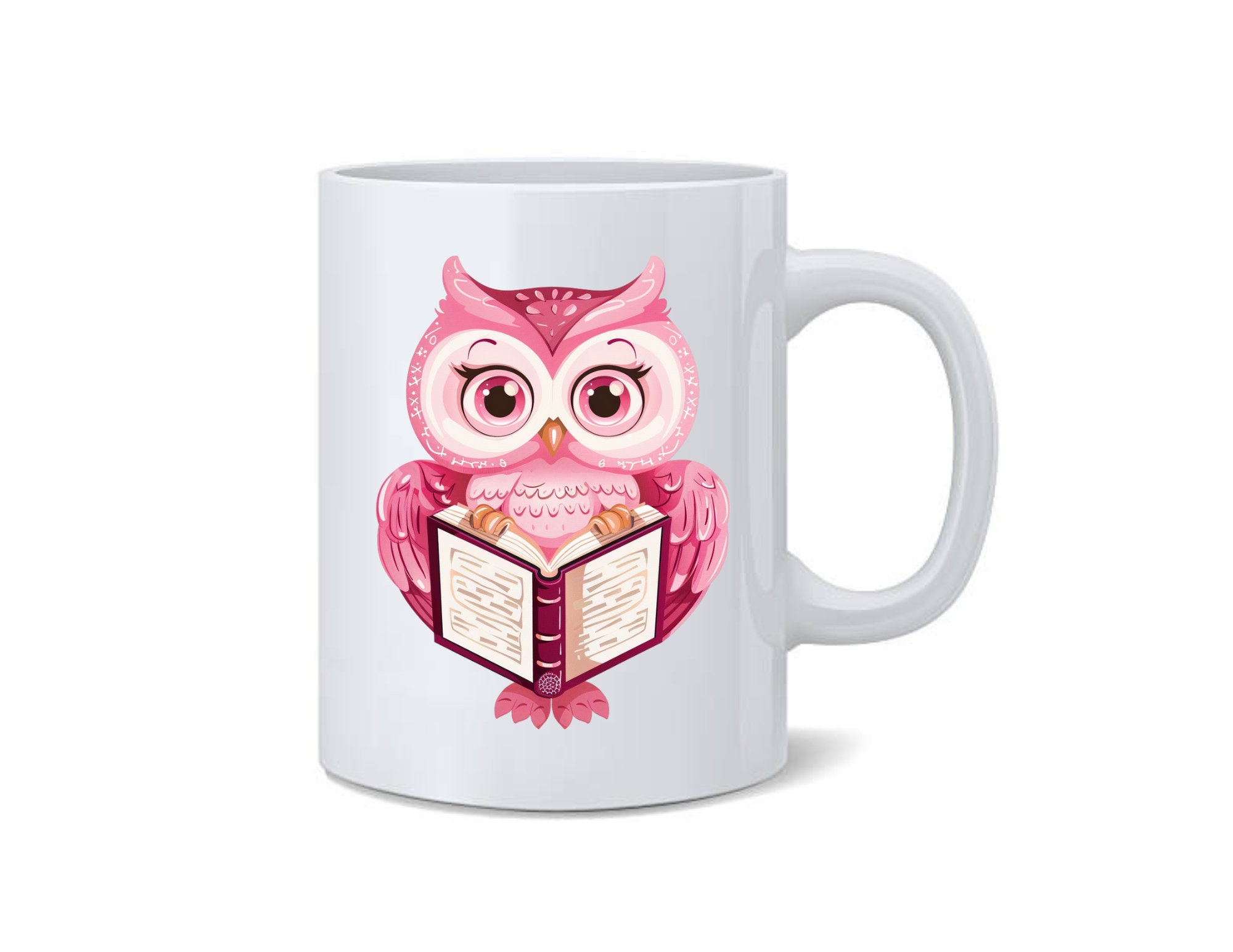 Clipart Owls With Books | Pretty Owls PNG | Digital Print Cute Owls ...