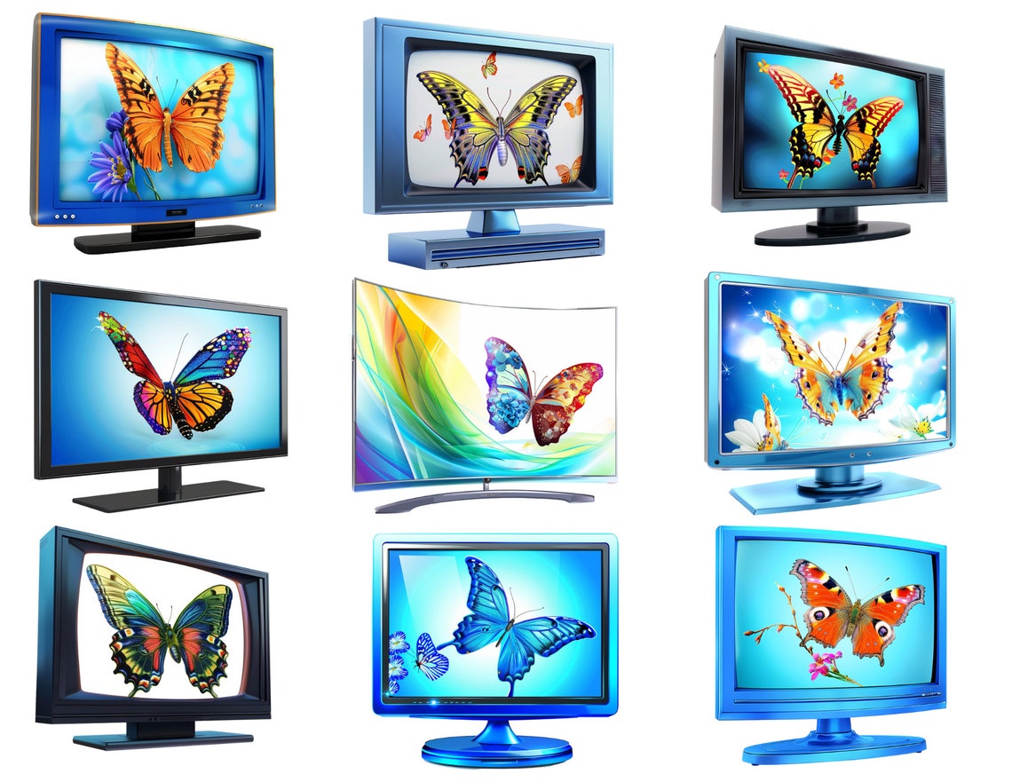 Clipart Plasma Tvs | Plasma Tvs PNG | Digital Print Plasma Tvs ...