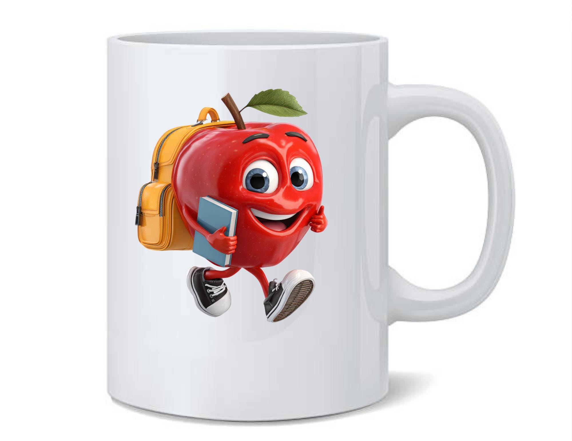 Apple School Clipart Bundle: Back to School PNG Graphics (commercial ...