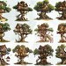 Clipart Pretty Treehouses | Treehouses PNG | Digital Print Magic ...