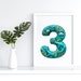 Ocean Numbers Clipart, Underwater Number PNG, Sea Life Numbers, Marine ...