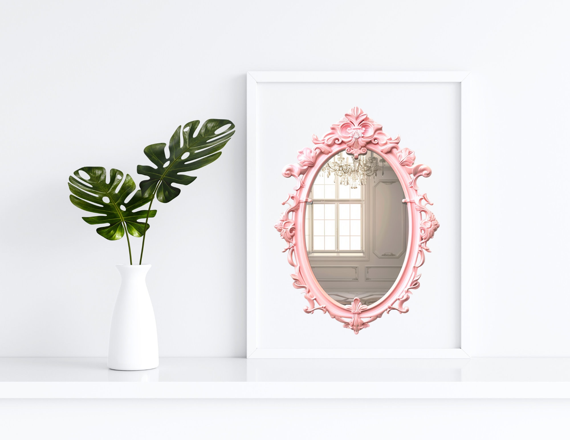 Mirrors Clipart Set | Elegant Mirrors PNG | Boho Chic Mirrors Bundle ...