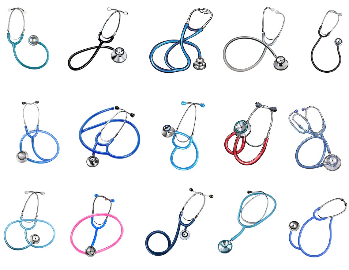 Clipart Stethoscopes | Stethoscopes PNG | Digital Print Stethoscopes ...