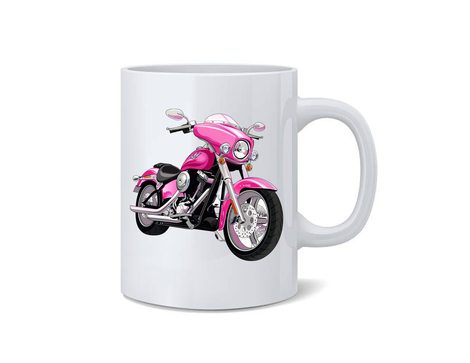 Clipart Pink Motorcycles | Pink Motorcycles PNG | Digital Print Pink ...