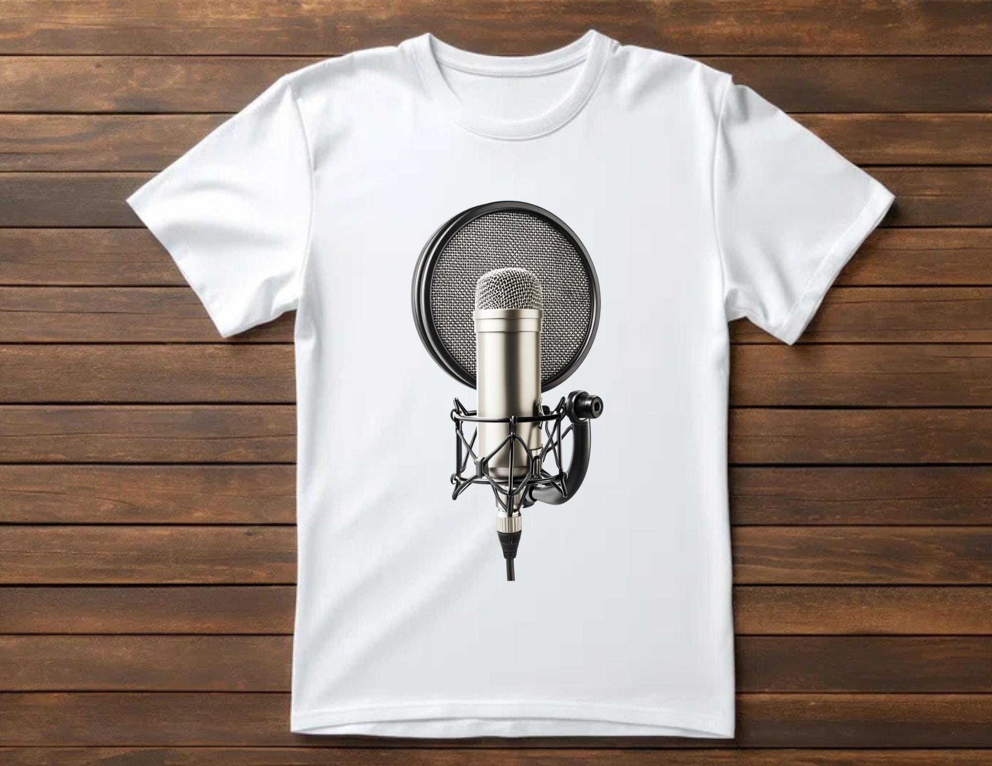 Microphone Clipart Bundle, Studio Mic Clipart, Professional Microphone ...