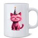 Party Cats Clipart | Adorable Pink Cats With Party Hats | Perfect for ...